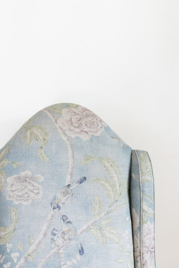 Paradiso Medici Blue | Acquitaine Linen – King Cotton Fabrics