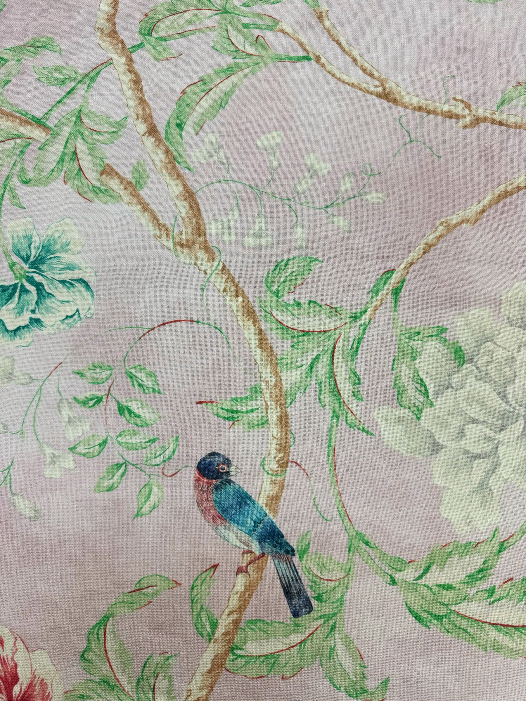 Paradiso Hermosa Pink | Acquitaine Linen – King Cotton Fabrics