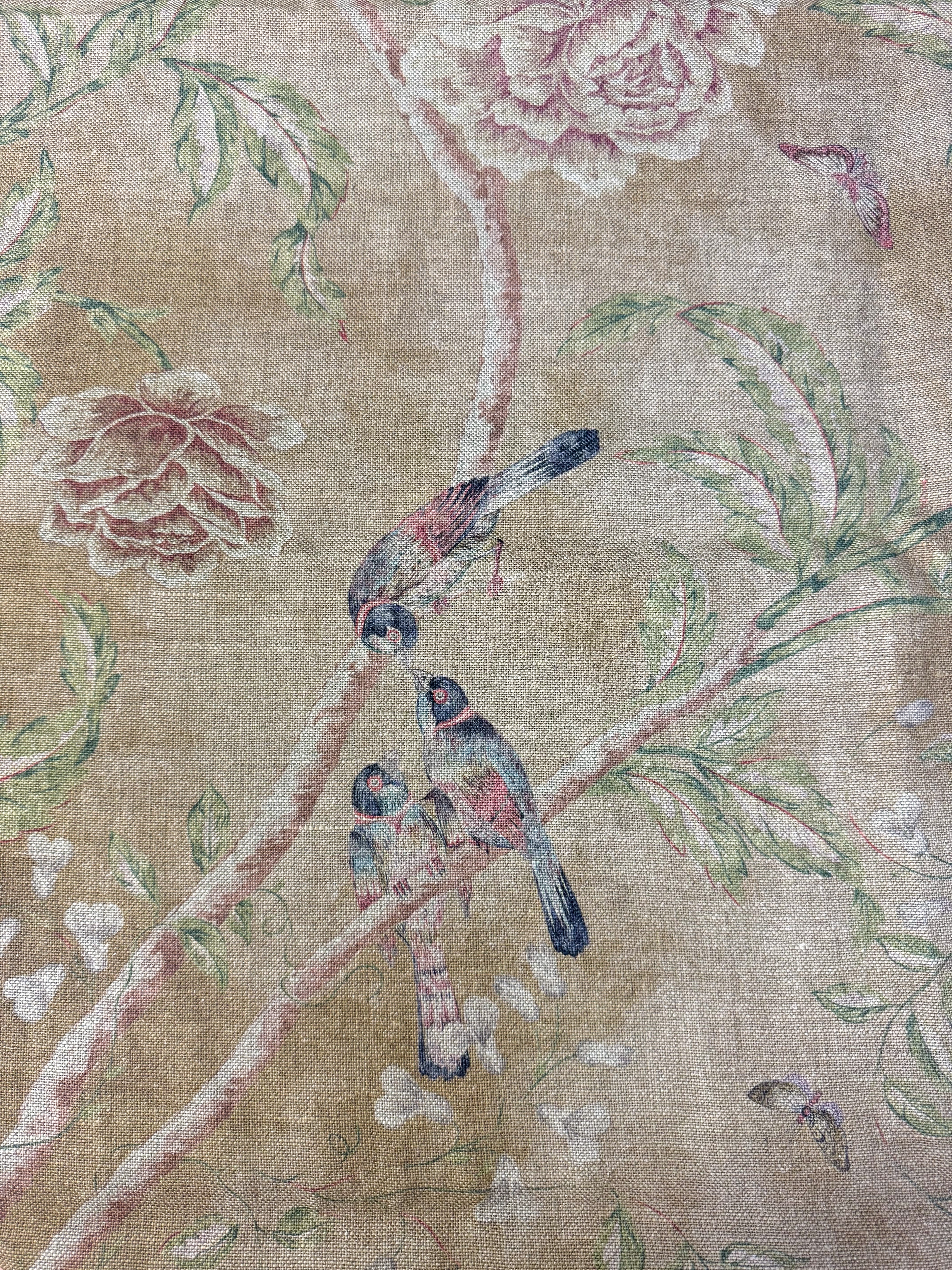 Paradiso Old Gold | Acquitaine Linen – King Cotton Fabrics