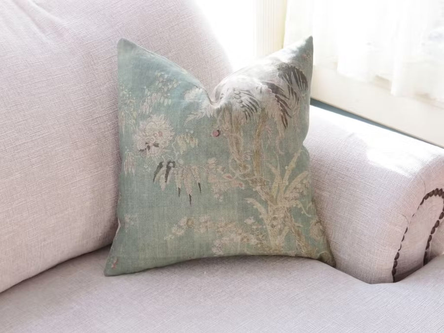 Zefferino Emerald Acquitaine Linen – King Cotton Fabrics